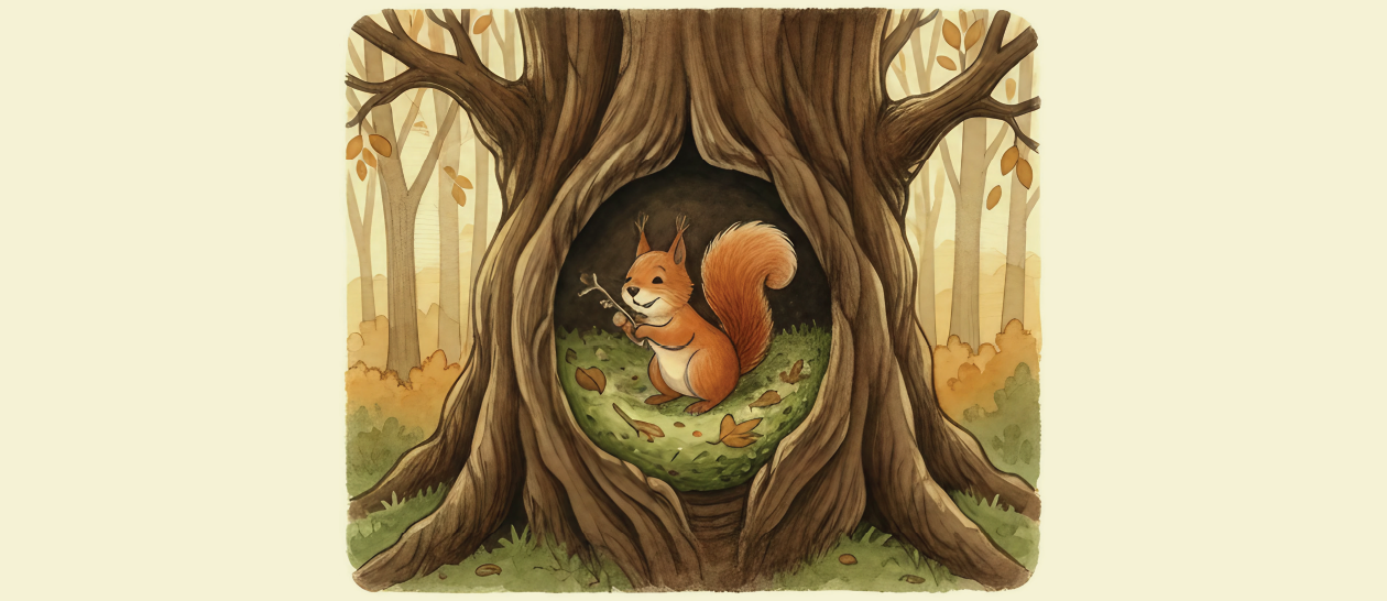 Barnaby the Squirrel and the Home He Needed - Heartfulness Magazine