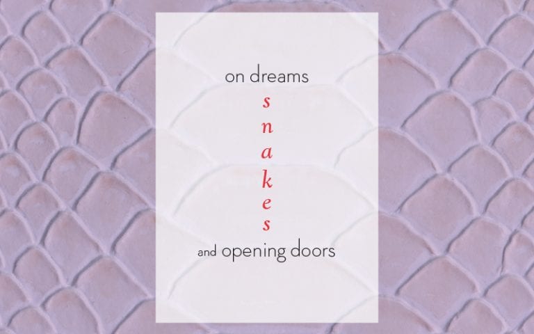 On dreams, snakes and opening doors - Heartfulness Magazine ...
